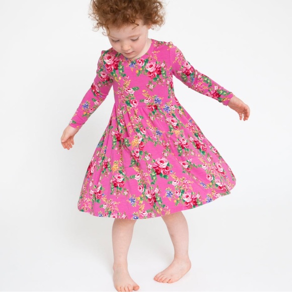 Angel Dear | Dresses | Angel Dear Dress 824 Months Retro Floral Pink ...